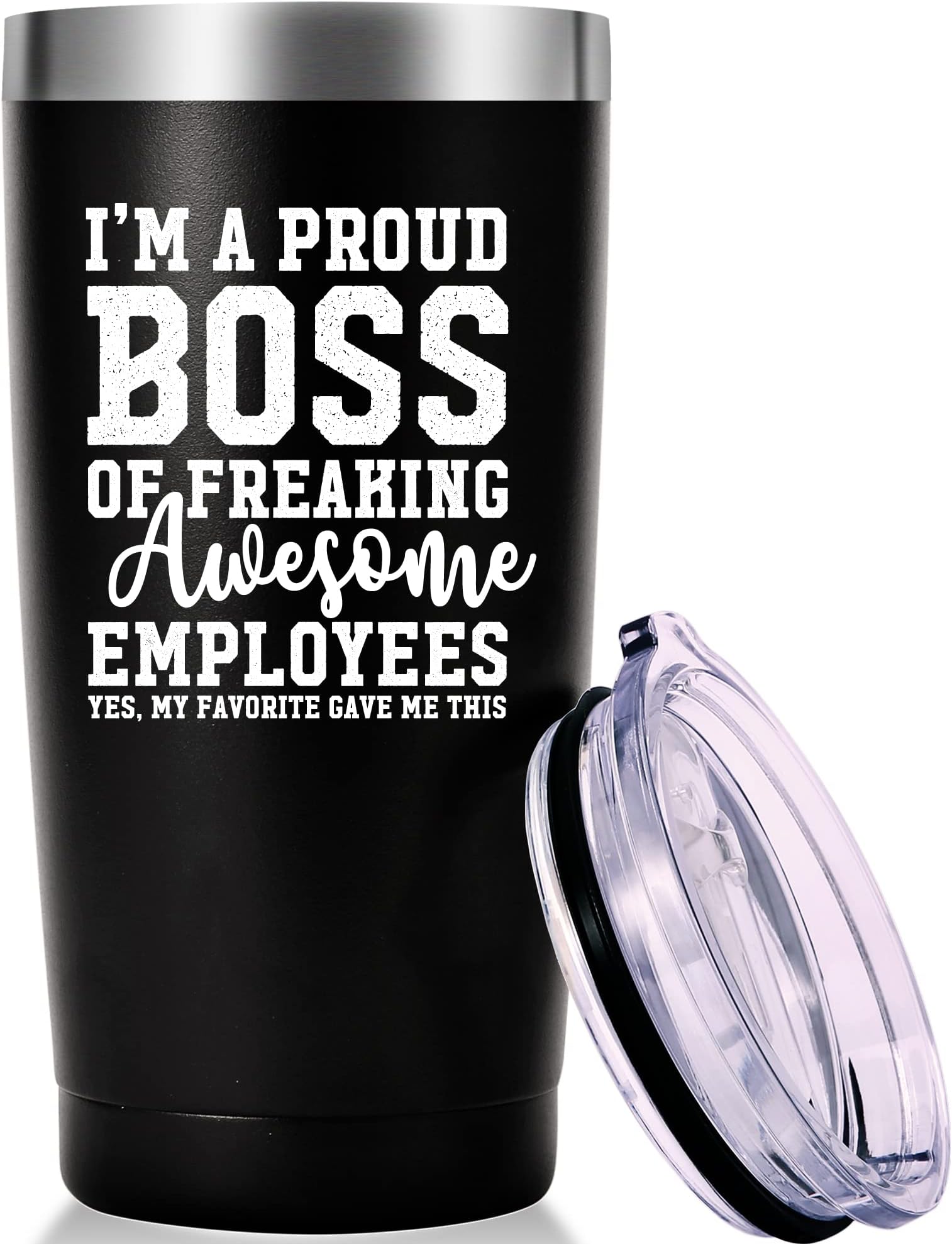 Amazon.com | AMZUShome My Favorite Employee Gave Me This Travel Mug ...