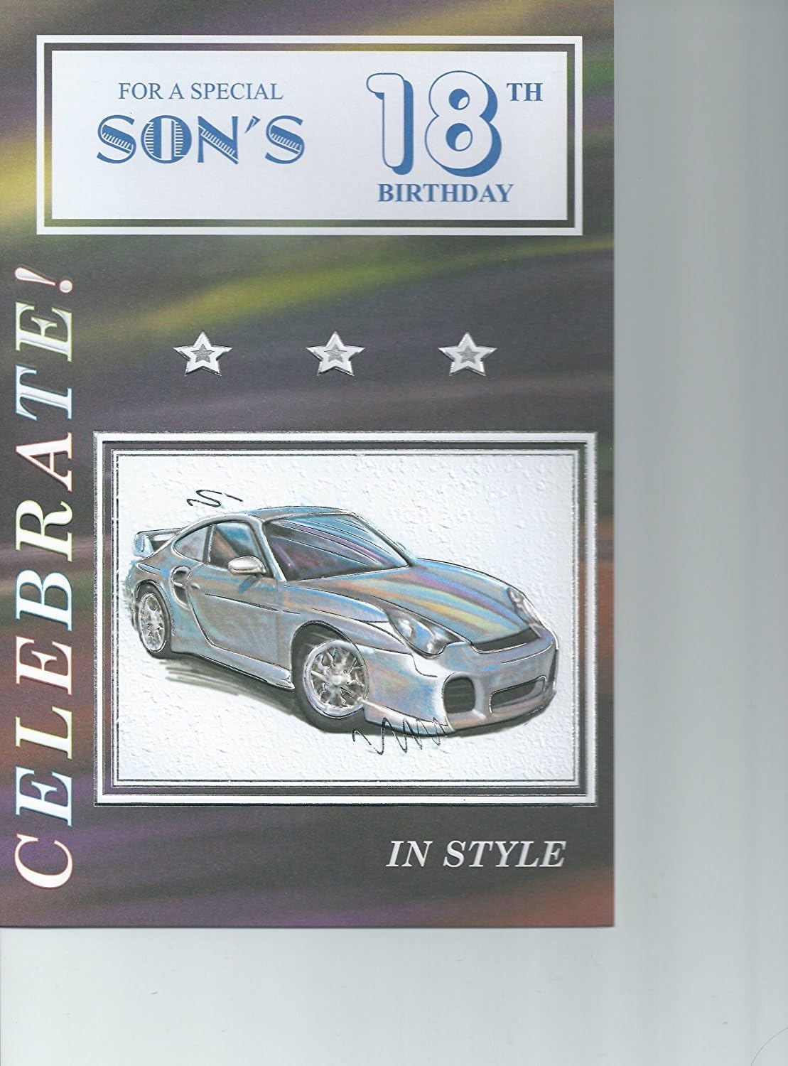 Amazon.com: for A Special Son' 18th Birthday Card : Office Products