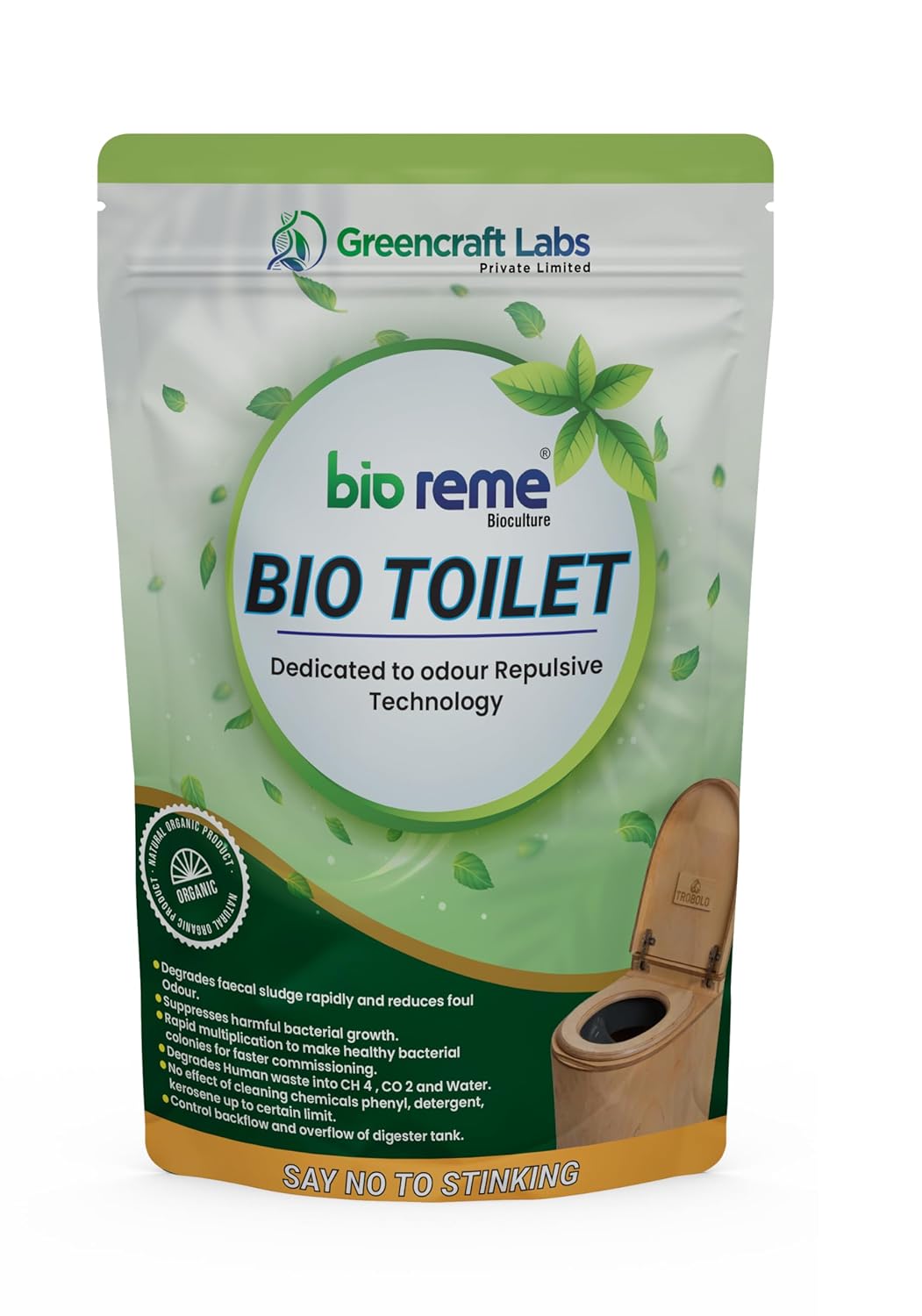 Bio-Toilet Powder – Septic Tank Treatment & Odor Eliminator – Fast ...