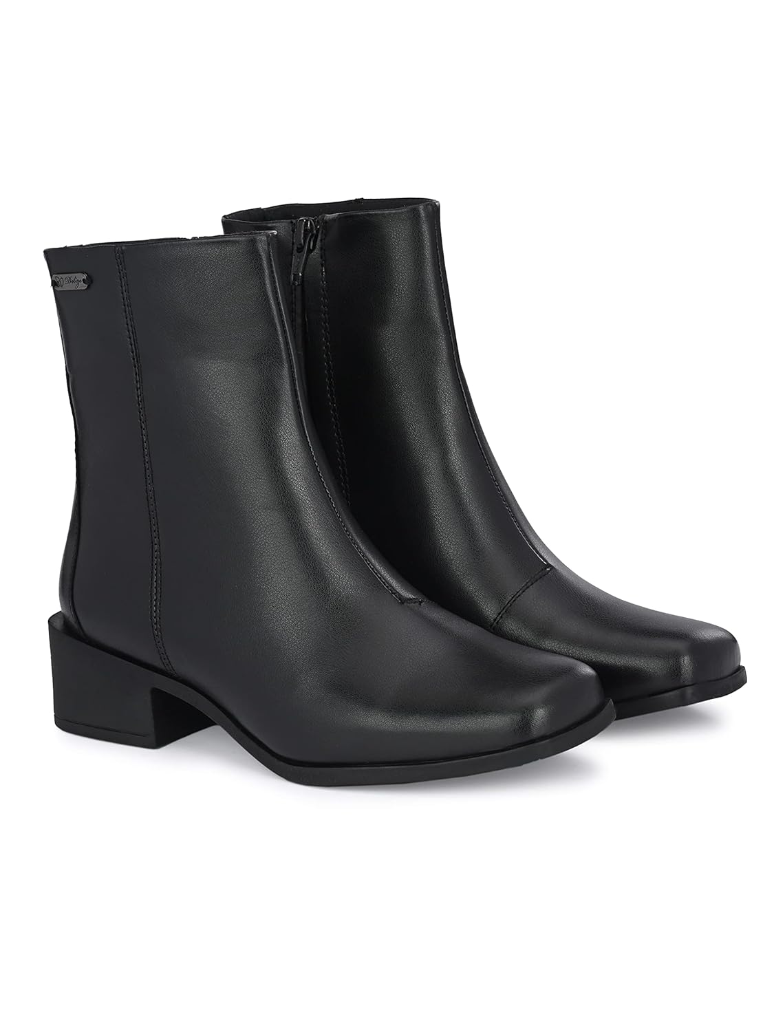 Buy Delize Black Women's Chelsea Boots 304-38 at Amazon.in