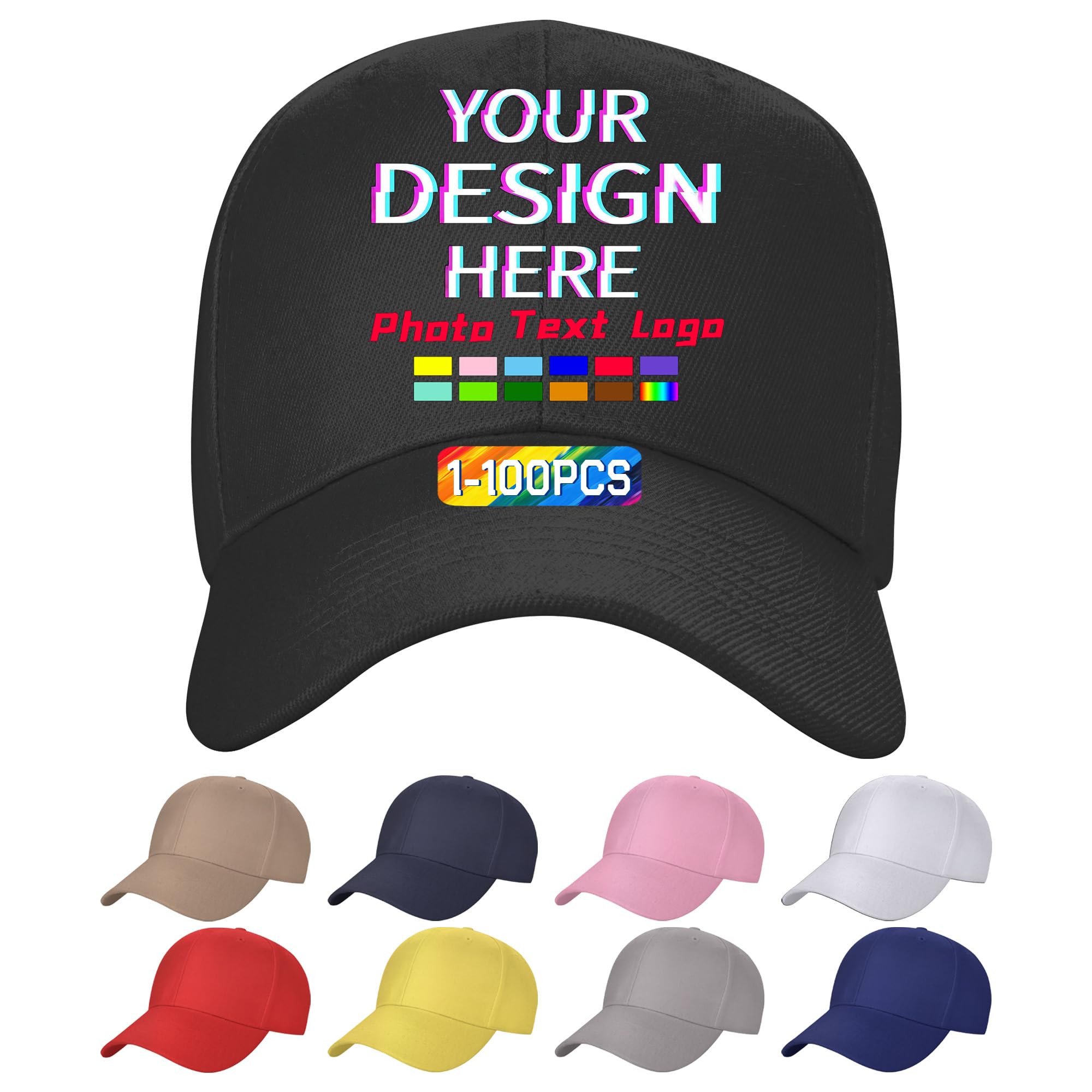 logo cheap custom hats in bulk Cheap Baseball Custom Hat Bulk Custom ...