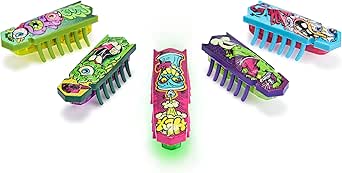 Amazon.com: HEX BOTS Nano 5 Pack, 4 Nano Bugs with Bonus Flash Nano, Sensory Toys for Kids ...
