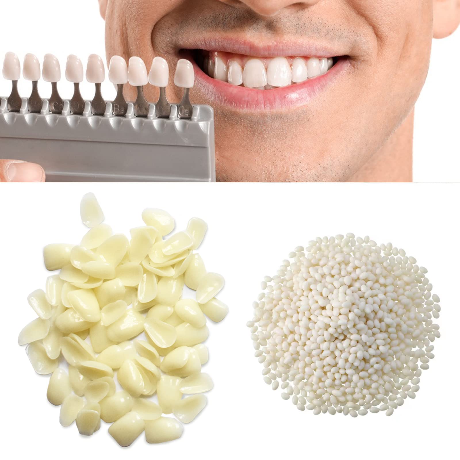 Temporary Tooth Repair Kit Fake Teeth Replacement For Filling Missing ...