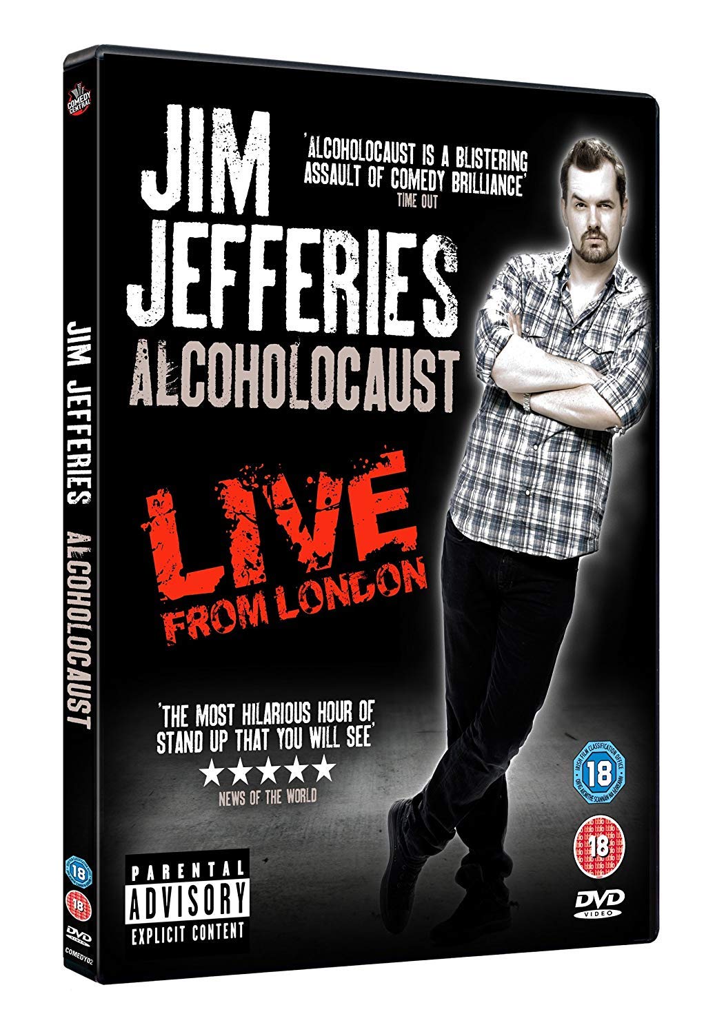 Amazon.com: Jim Jefferies: Alcoholocaust - Live from London [PAL ...