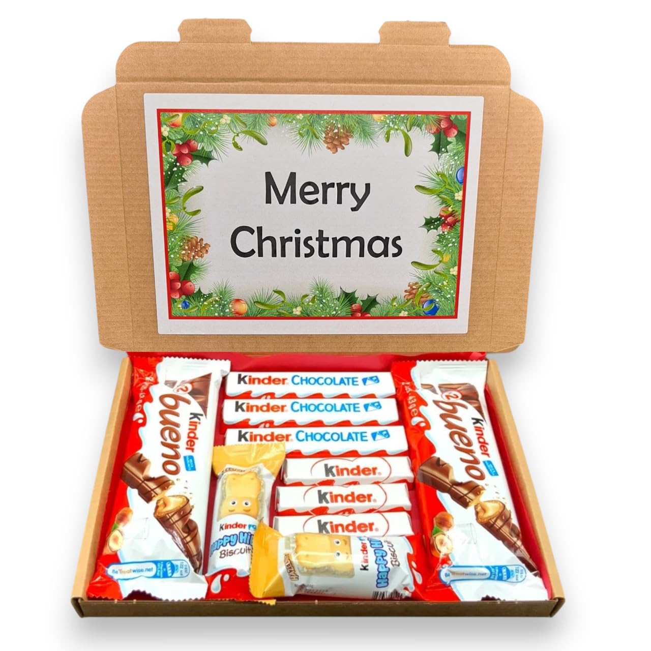 Kinder Christmas Chocolate Gift Hamper, Kinder Bueno, Happy Hippo ...