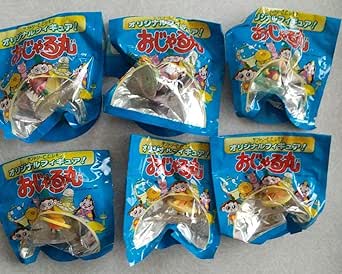 Amazon.co.jp: Ojaru Maru Original Figure, 4 Types, 6 Pieces : Toys & Games