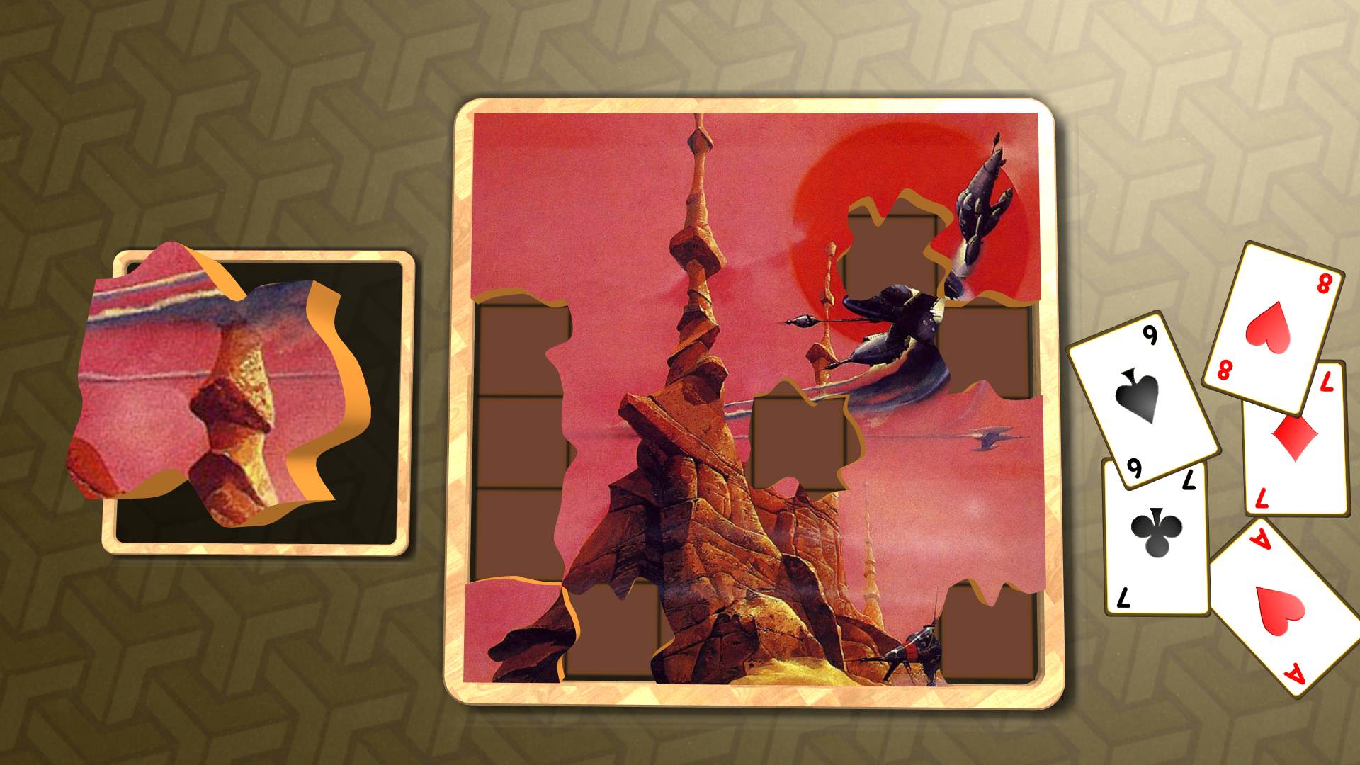 Jigsaw Solitaire - Air Fantasy FireTV - App on Amazon Appstore