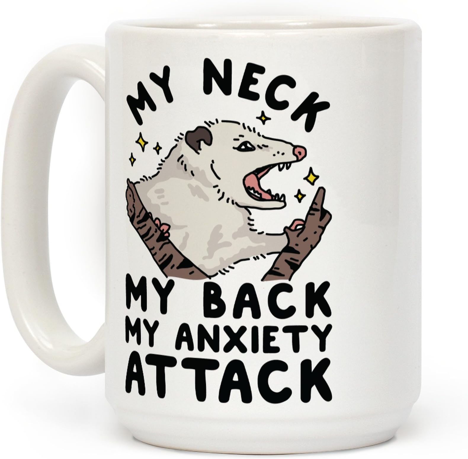 Amazon.com: LookHUMAN Ceramic Funny Coffee Mug Ideal Funny Gifts ...