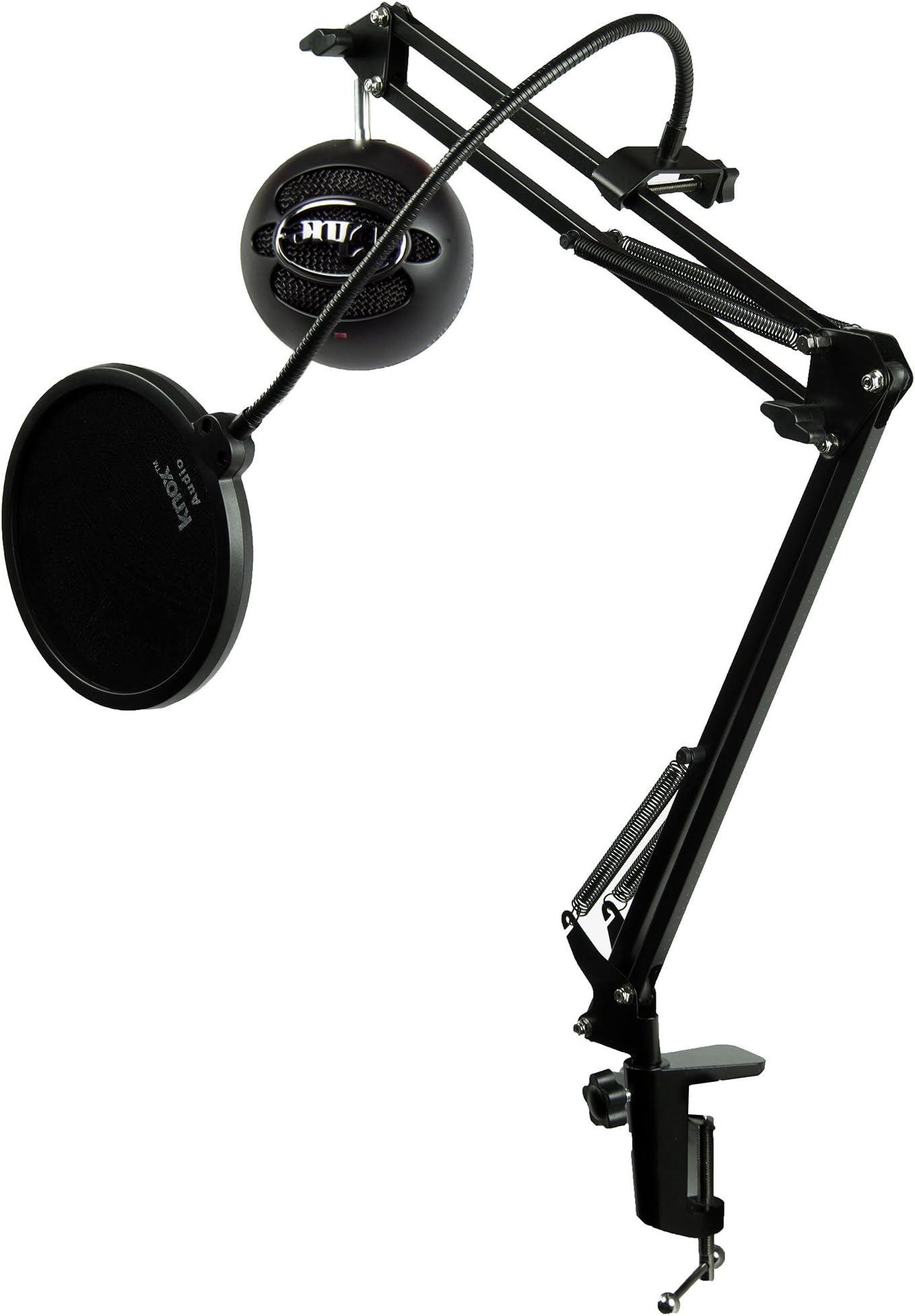 Amazon.com: Blue Microphones Snowball iCE Microphone (Black) with Boom ...