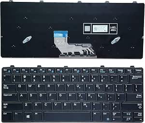 YIJIATech Replacement Keyboard with Screwdriver US Layout for Dell ...