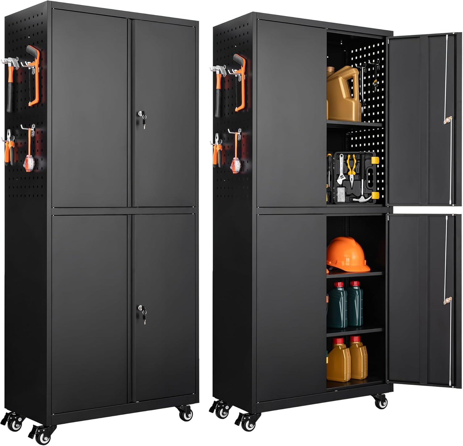 Letaya Metal Garage Storage Cabinet with Australia | Ubuy