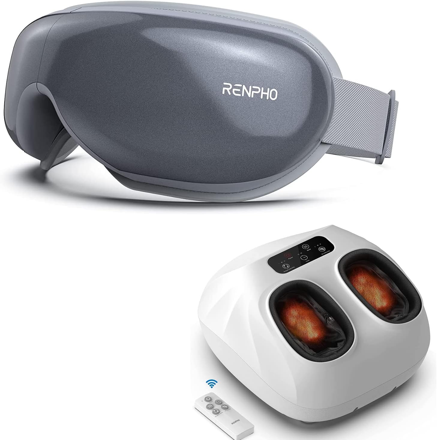 Amazon.com: RENPHO Eye Massager with Heat & Bluetooth Music ...