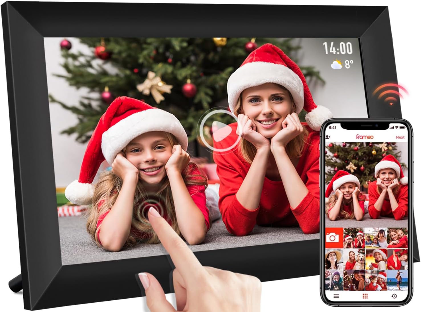 Skylight Digital Photo Frame - WiFi Enabled with Load from Phone ...