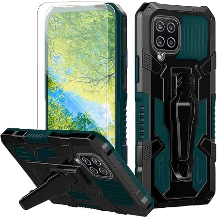 Spazy Case® Samsung Galaxy M12 / Galaxy A12/Galaxy F12 Dual Layer Armor ...