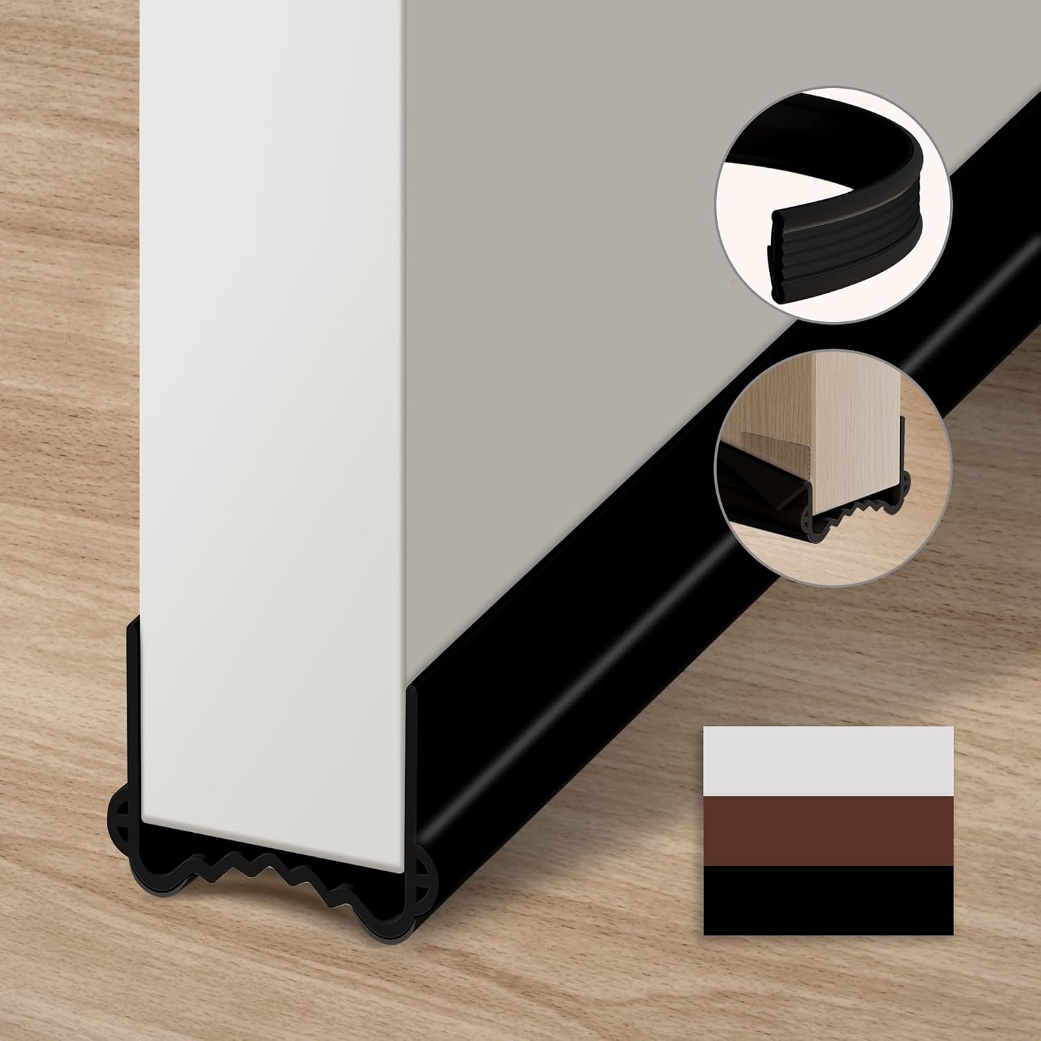 Amazon.com: Mizvsitrd Under Door Draft Stoppers - Double-Sided, 39 ...