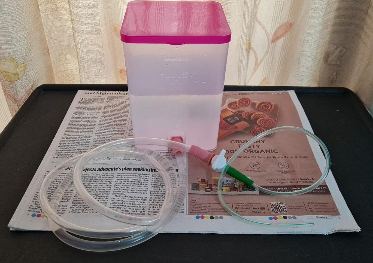 Buy DALUCI PVC Enema Kit for Home Use with instruction | Enima home kit ...