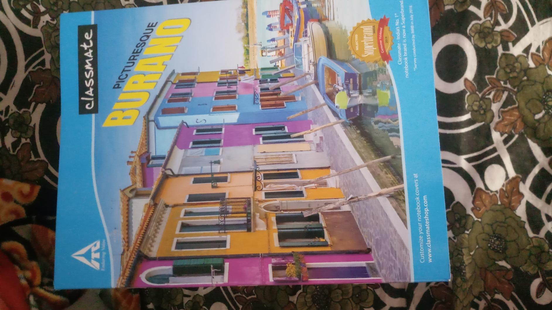 Classmate Notebook - Single Line Interleaf, 120 Pages, Soft Cover ...