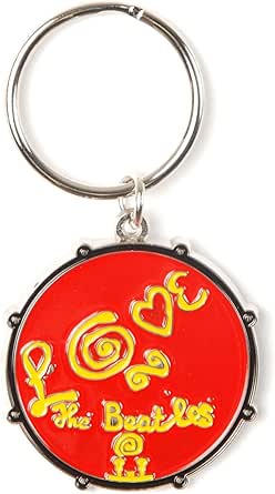 Amazon.com: Beatles Love Metal Key Chain Silver : Clothing, Shoes & Jewelry