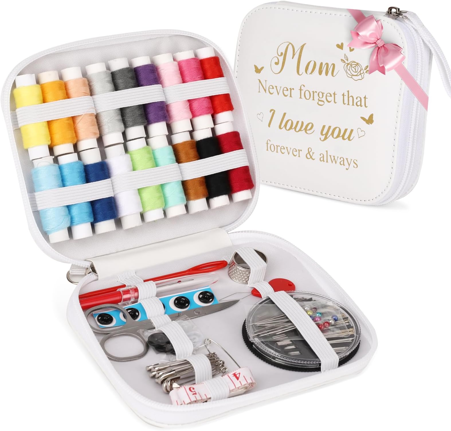Amazon.com: Best Sewing Kit Bundle with Scissors, Thimble, Thread ...