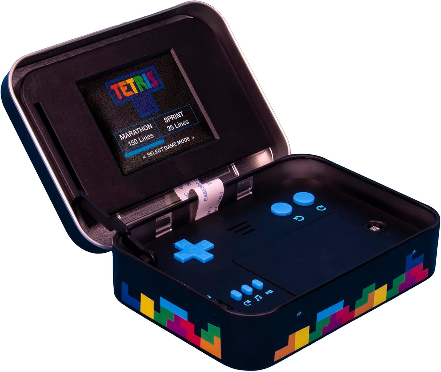 Amazon.com: Tetris Arcade in a Tin: Retro Handheld Tetris Game ...