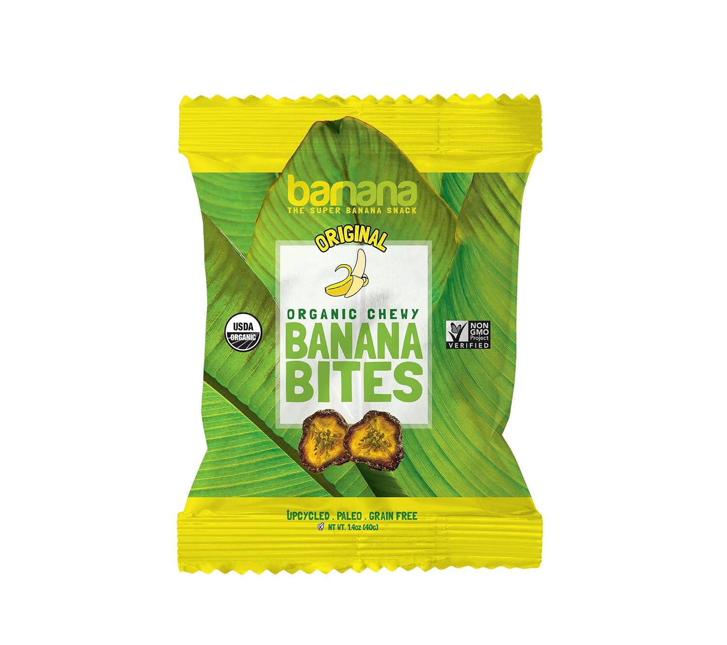 Amazon.com: Barnana Organic Chewy Banana Bites - Original, 1.4 Ounce ...