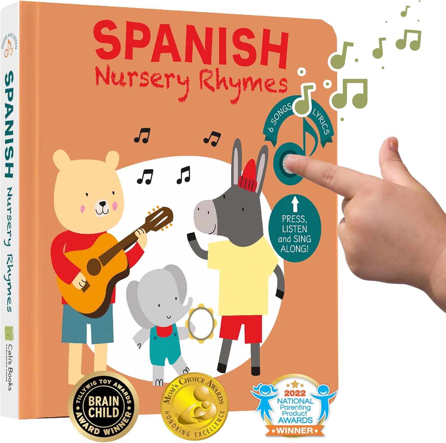 Amazon.com: Cali's Books - Libros de canciones de niños en español ...