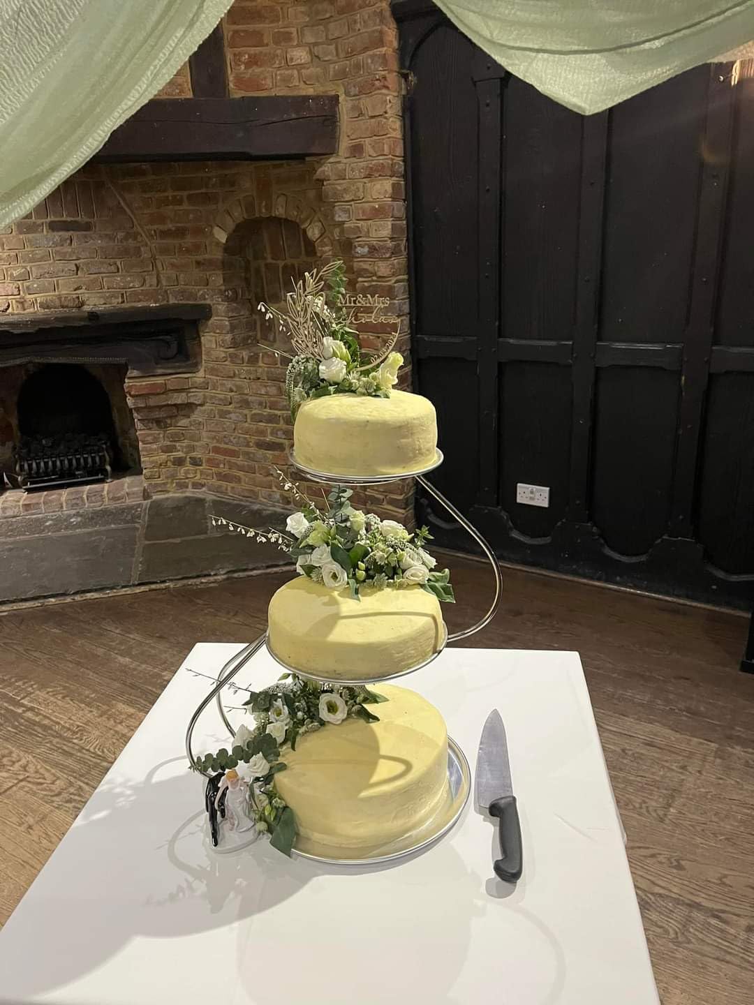 Chef-Hub Quality Hand Made Scroll/S Shaped Stainless Steel 3 Tier ...