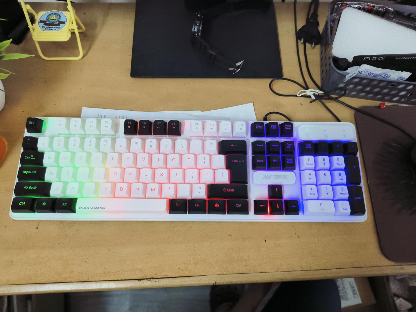 Amazon.in: Buy (Refurbished) Ant Esports MK 1700 Wired Membrane Gaming ...