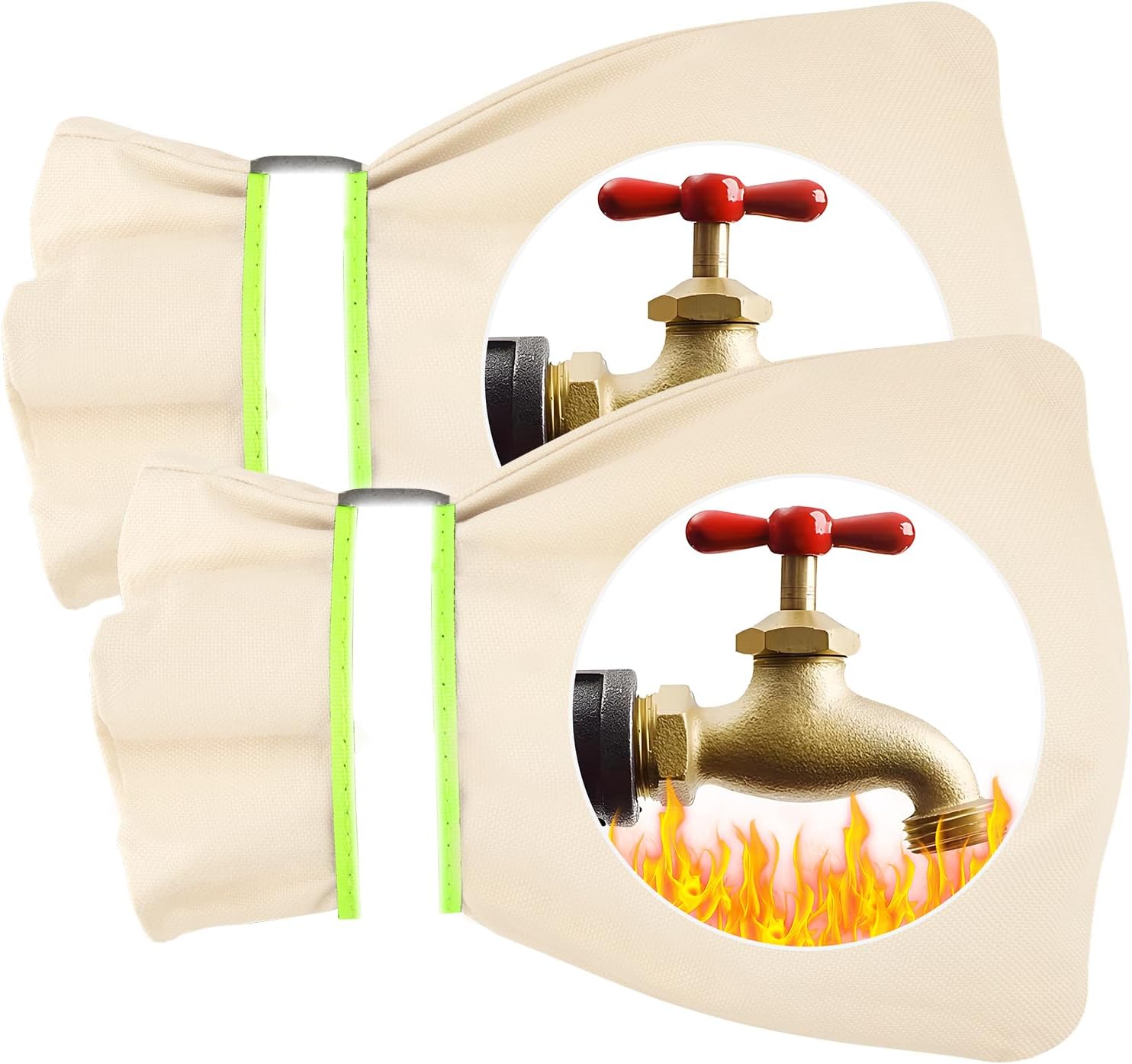 Amazon.com : RHuar Winter Outdoor Faucet Cover,2 Pack 9.05" H X 7.89" W ...