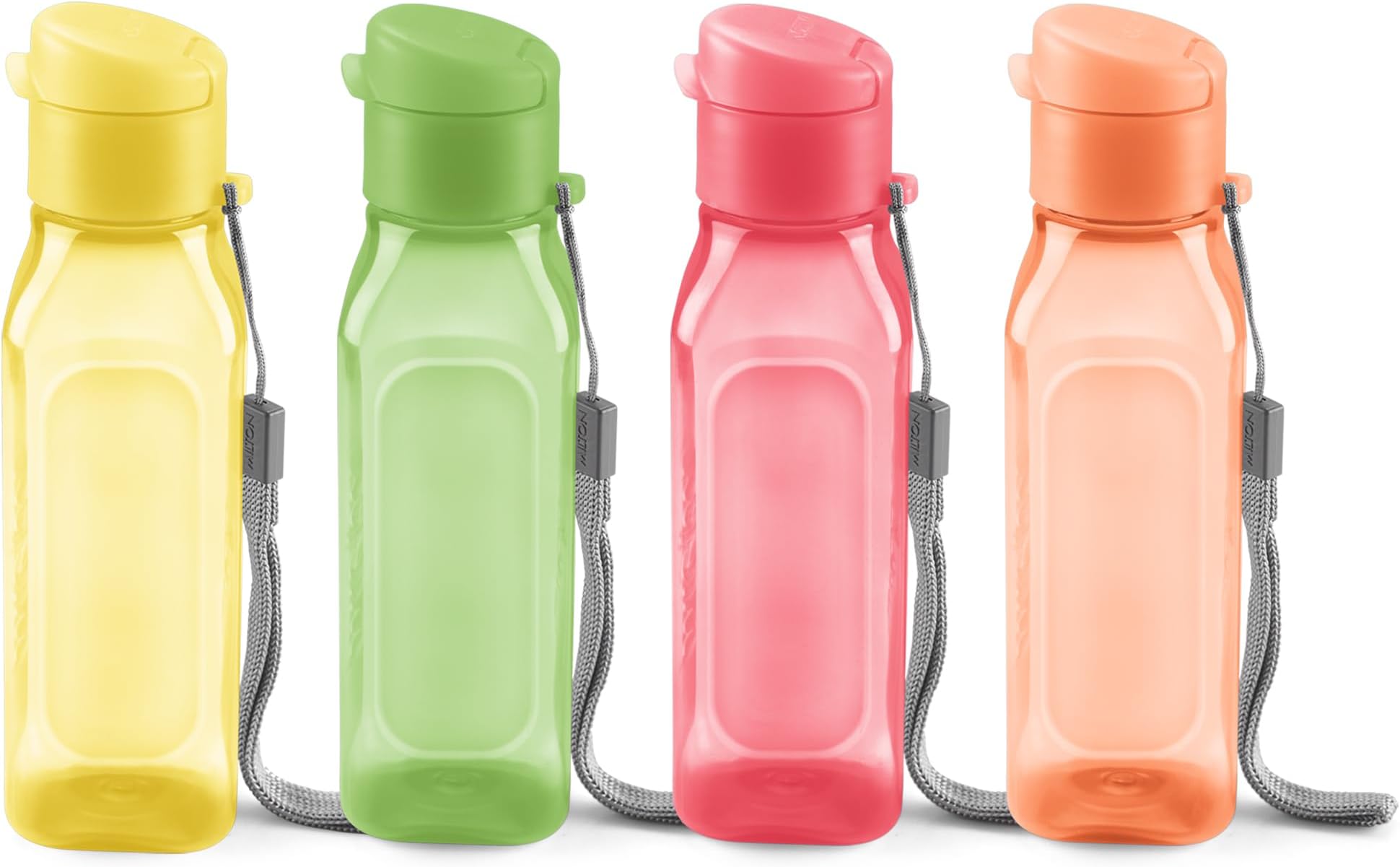 Amazon.com: Sivphe Small Kids Water Bottle with Straw 12 oz Leakproof ...
