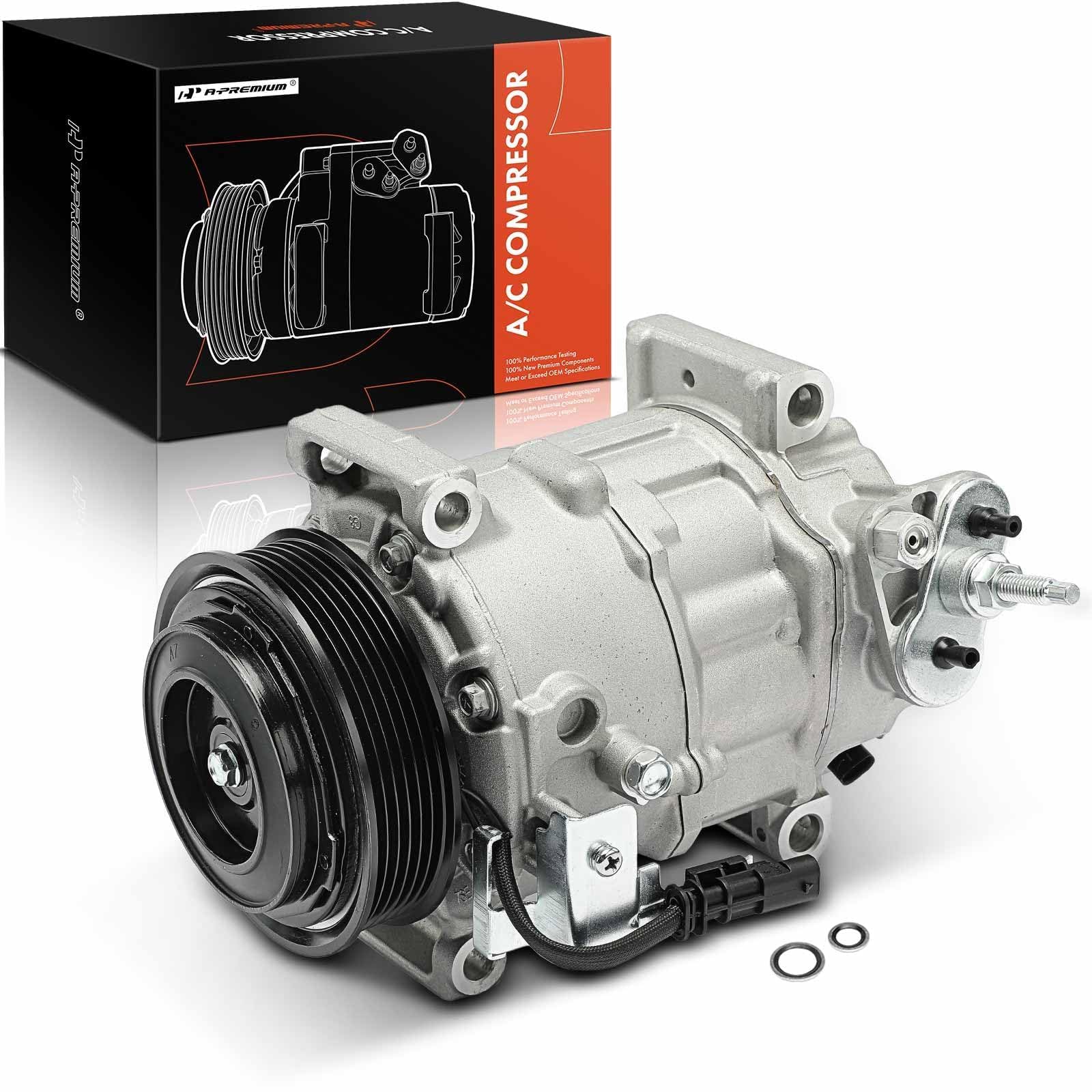 Amazon.com: A-Premium Air Conditioner AC Compressor with Clutch ...