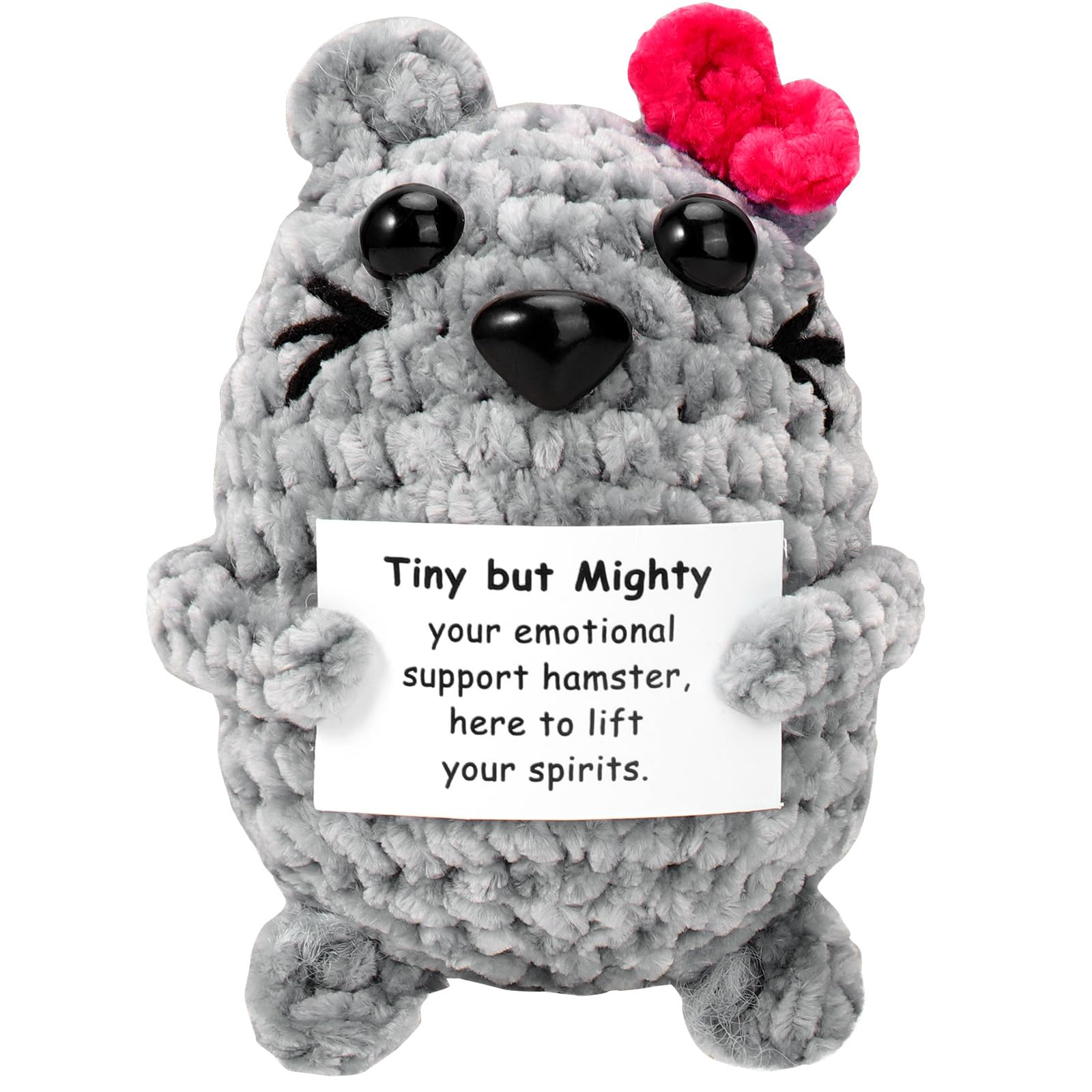 Amazon.com: Juome Sad Hamster Meme Plush - Inspirational Crochet ...