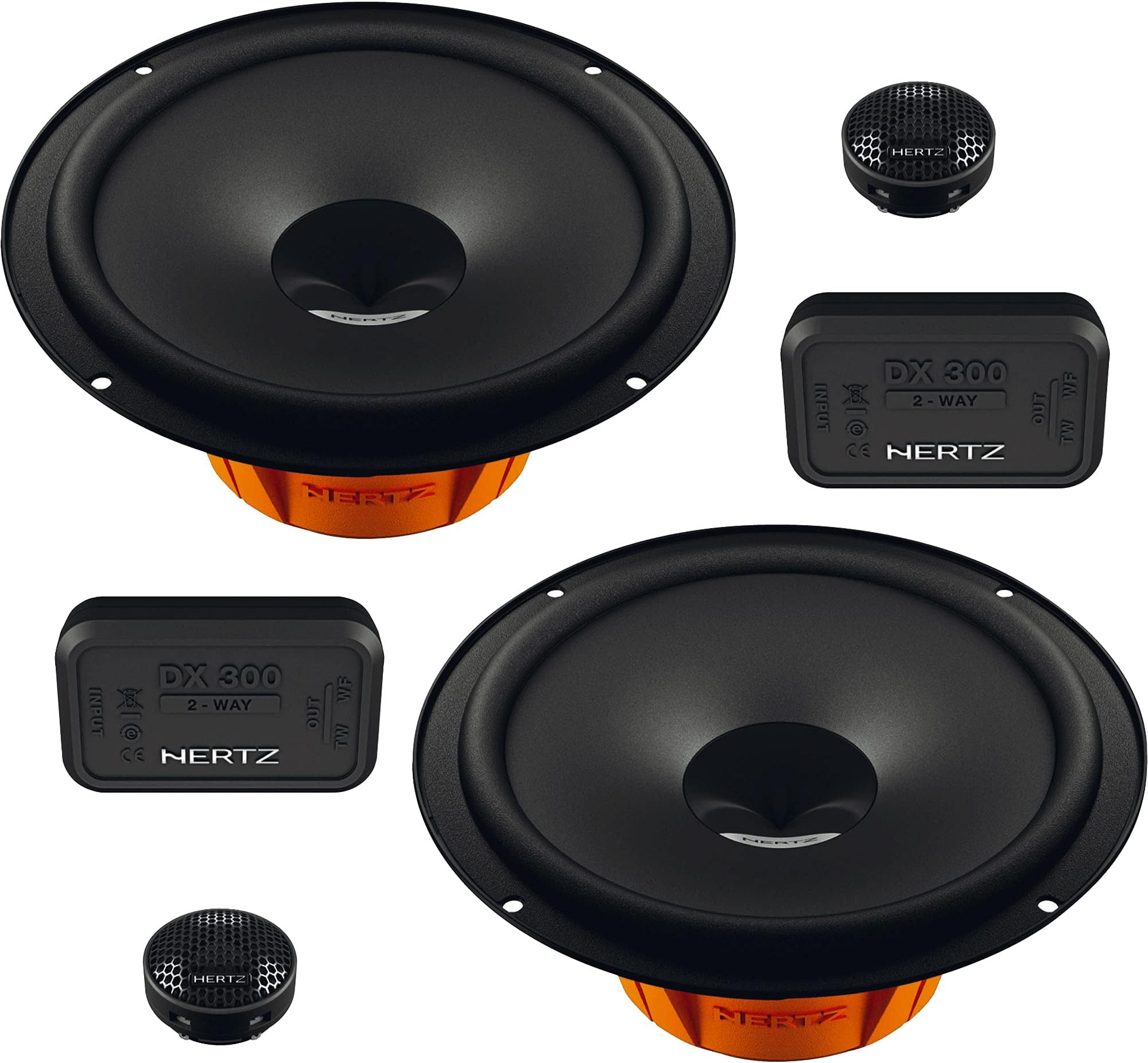 Hertz 165.3 Audio DSK 2 Way Dieci Series Component Wired Speaker System ...