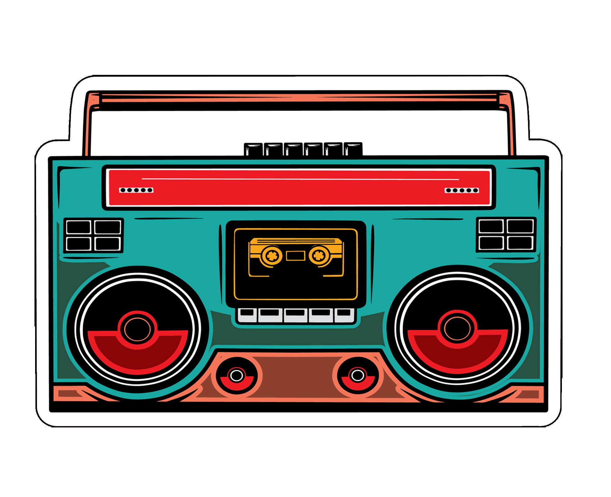 Simple Boombox Vector