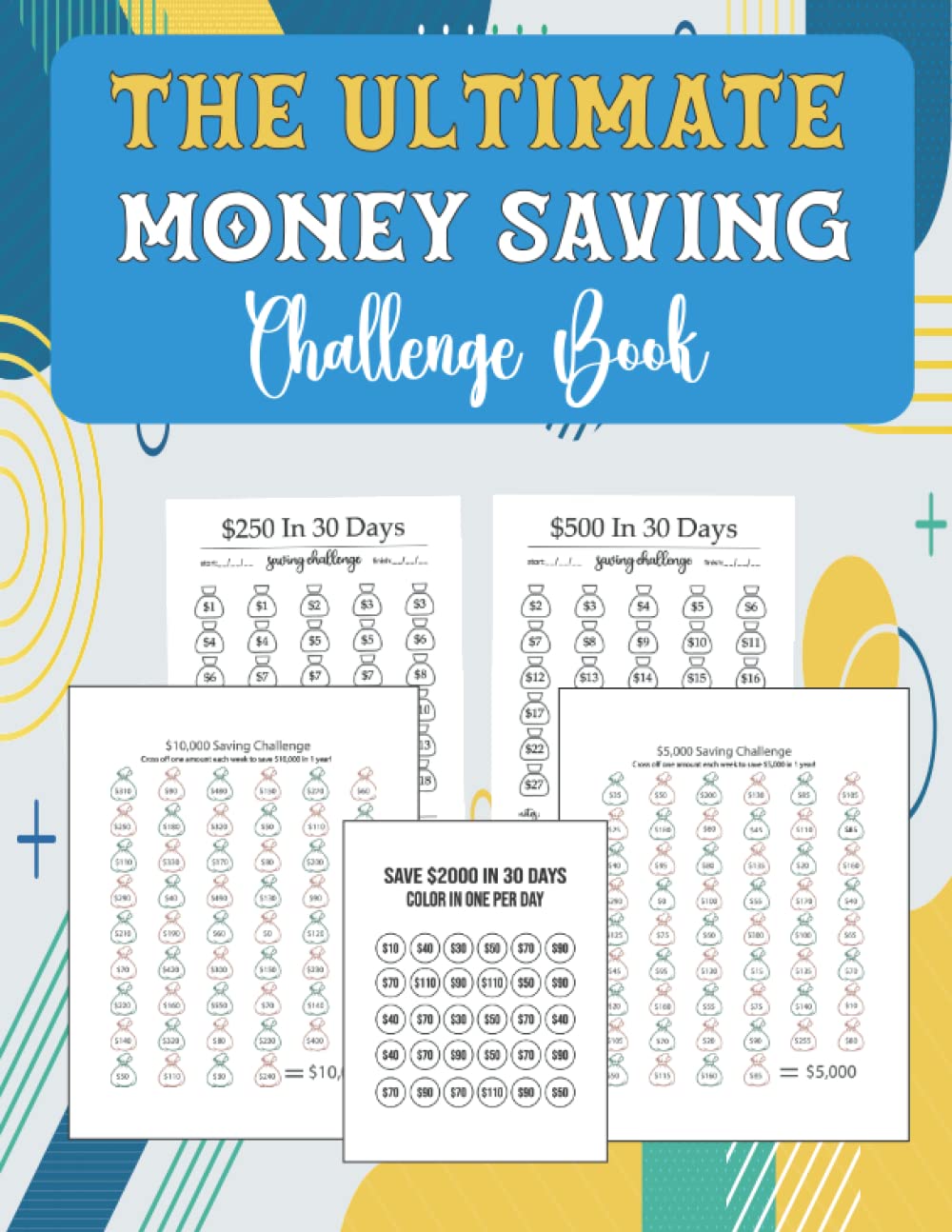 Amazon.com: The Ultimate Money Saving Challenge Book: Easy Cash Budget ...