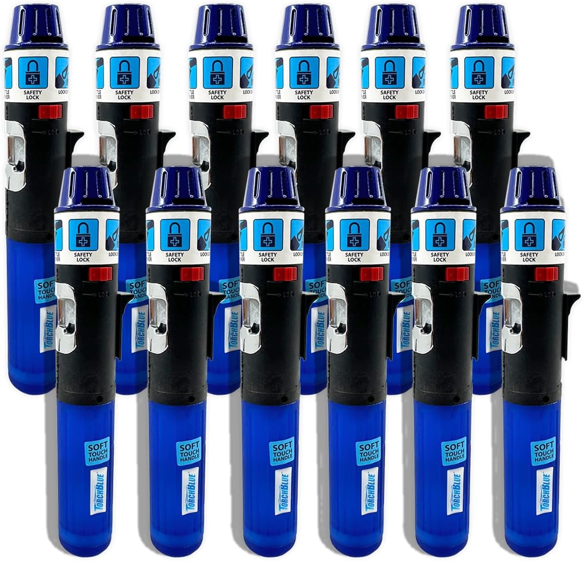 Amazon.com: Torch Blue Refillable Pre-Filled Ready to Use Torch Stick ...