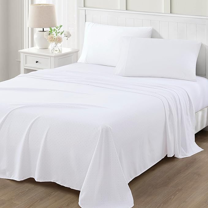 Amazon.com: Martha Stewart Ultra Soft Brushed and Washed Microfiber 4 ...