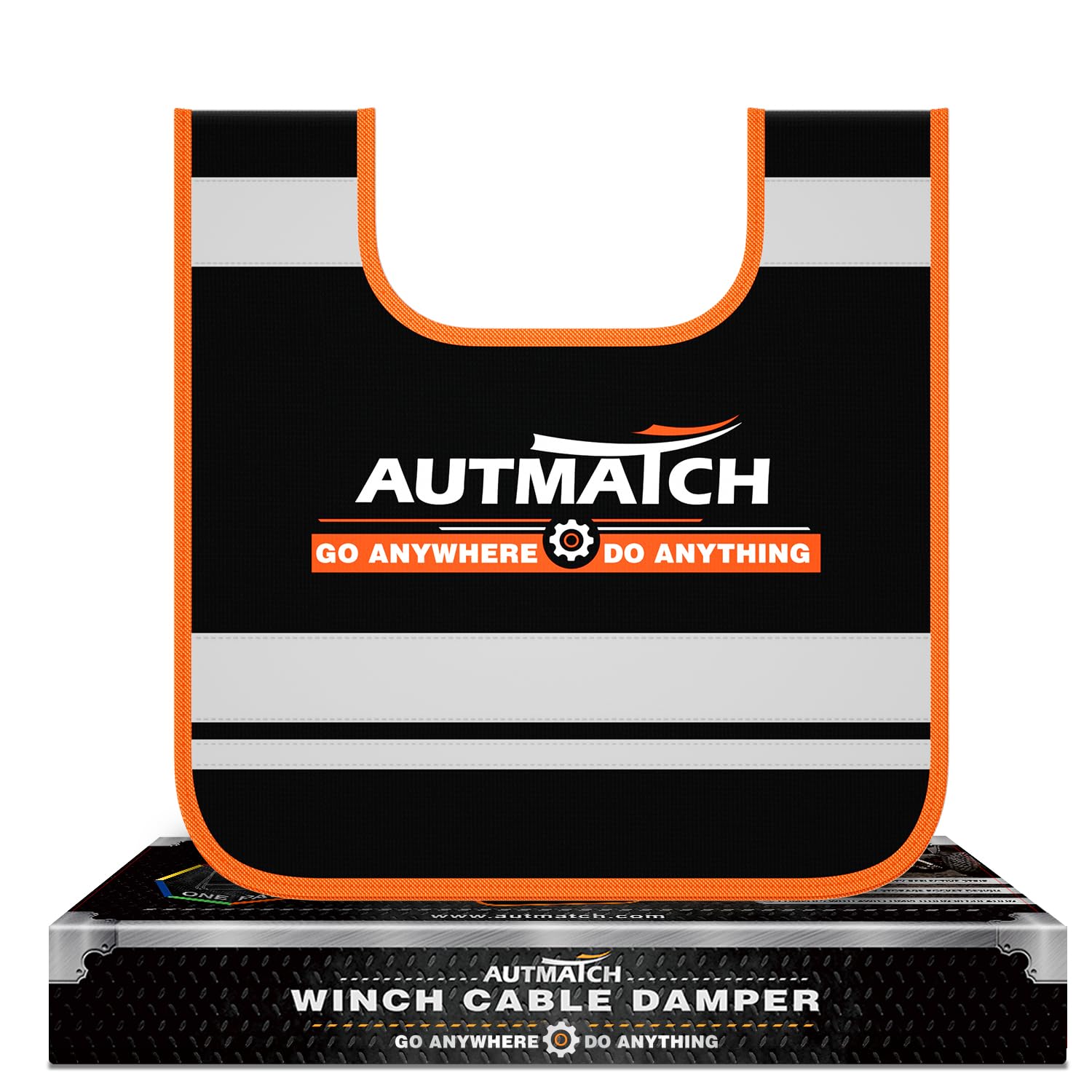 Snapklik.com : AUTMATCH Winch Cable Damper - Winch Damper For Safety ...