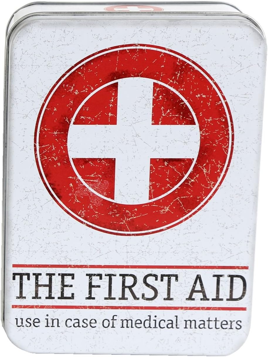 First Aid Design Kitchen Cake Tea Coffee Biscuit Cookie Storage Tin ...