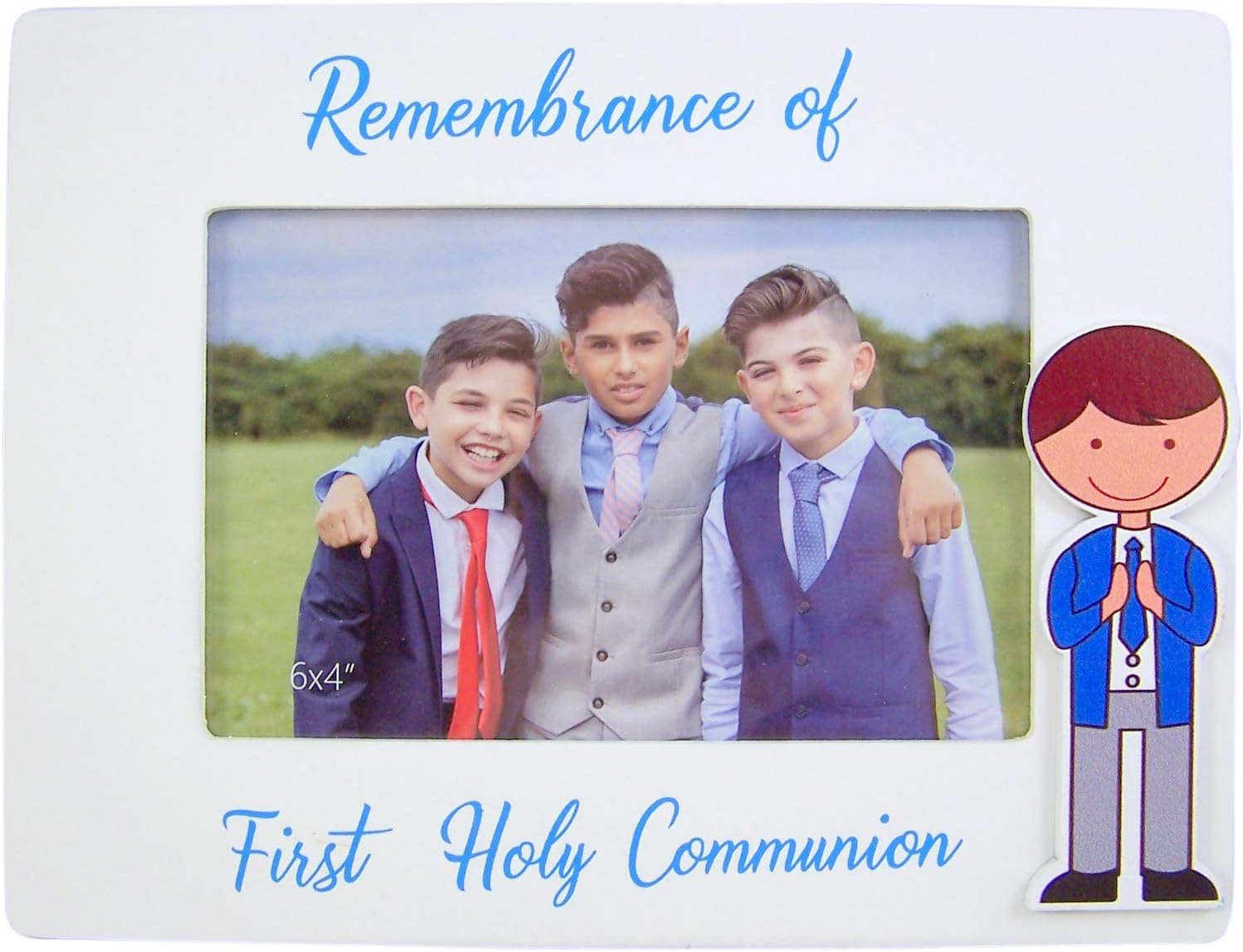 Amazon.com: DJHUNG Baptism Gifts for Boys Girls Blessing Picture Frame ...