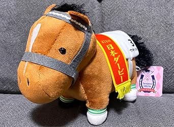 Amazon.co.jp: Thoroughbred Collection Vodka Horse Racing Plush Toy ...