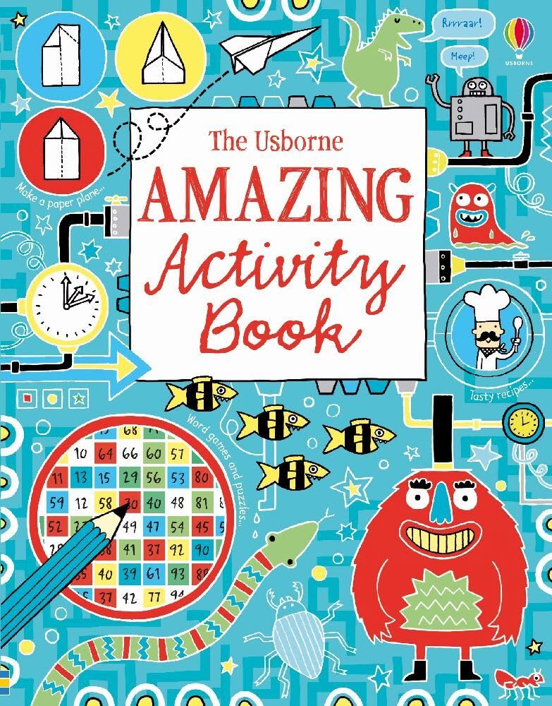 The Usborne Amazing Activity Book: Amazon.co.uk: Various: 9781409586654 ...