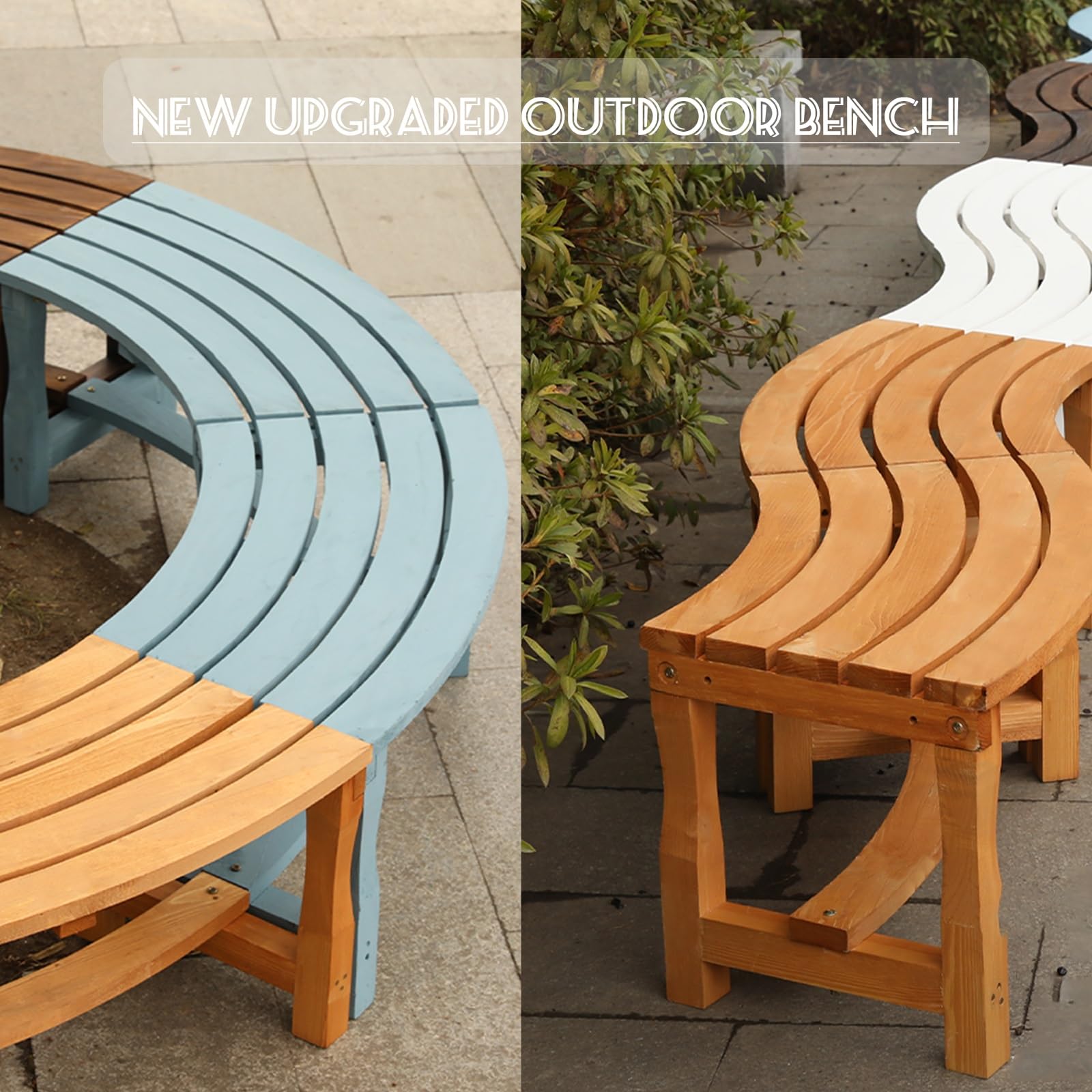 Outdoor Curved Bench Seating Kings Cross Timber Seat & Bench | Timber