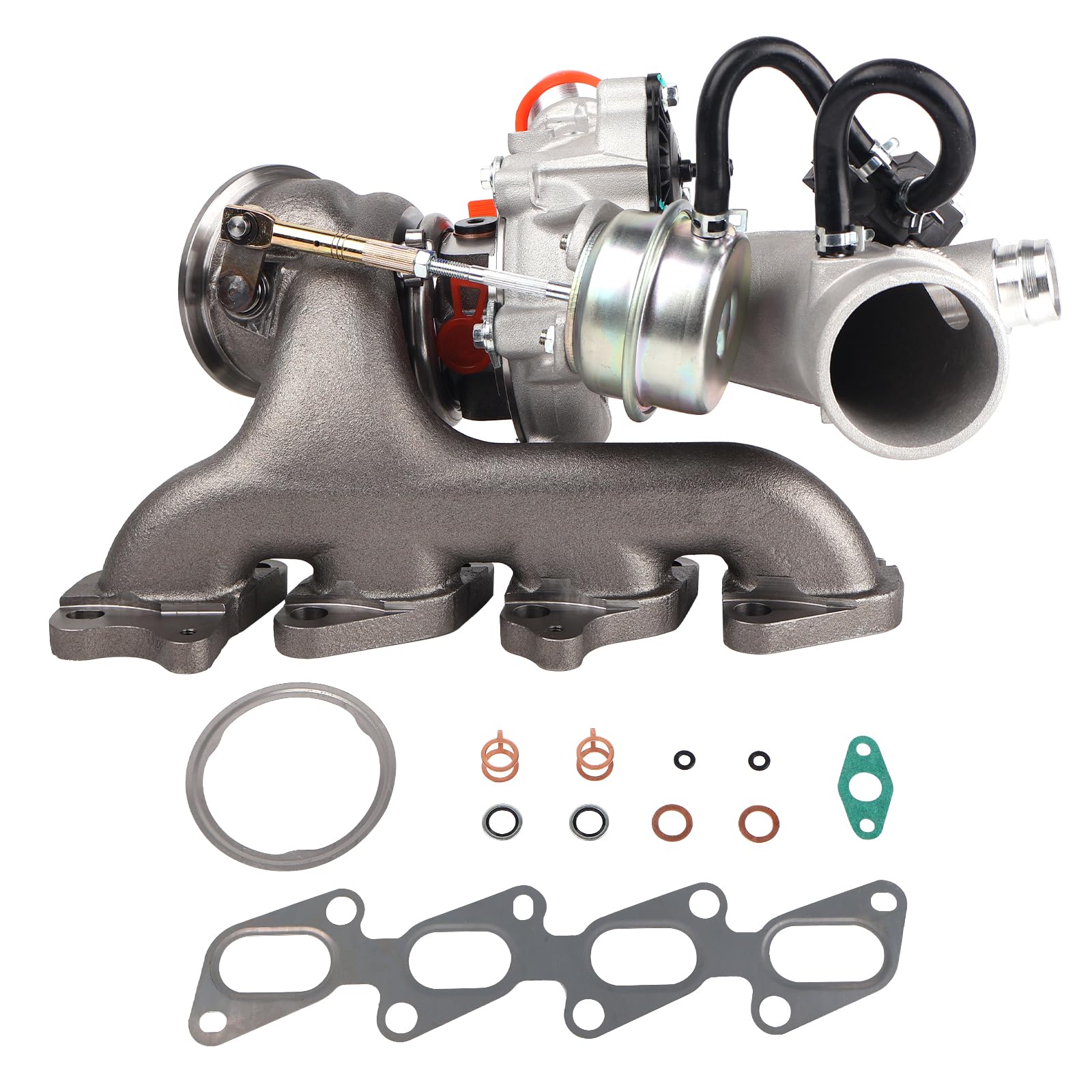 Amazon.com: KUSATEC Turbo Turbocharger with Gasket Kit Compatible with ...