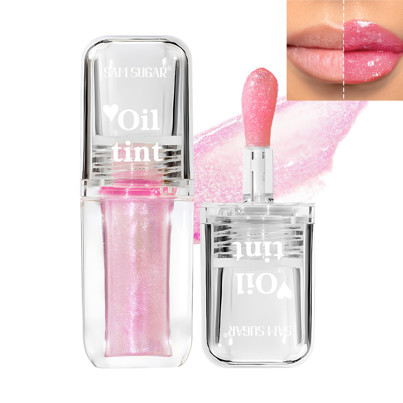 Amazon.com : Magic Color Changing Moisturizing Lip Glow Oil,Plumping ...