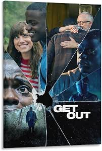 Amazon.com: Generic Get Out Movie Posters Poster Decorative Painting ...