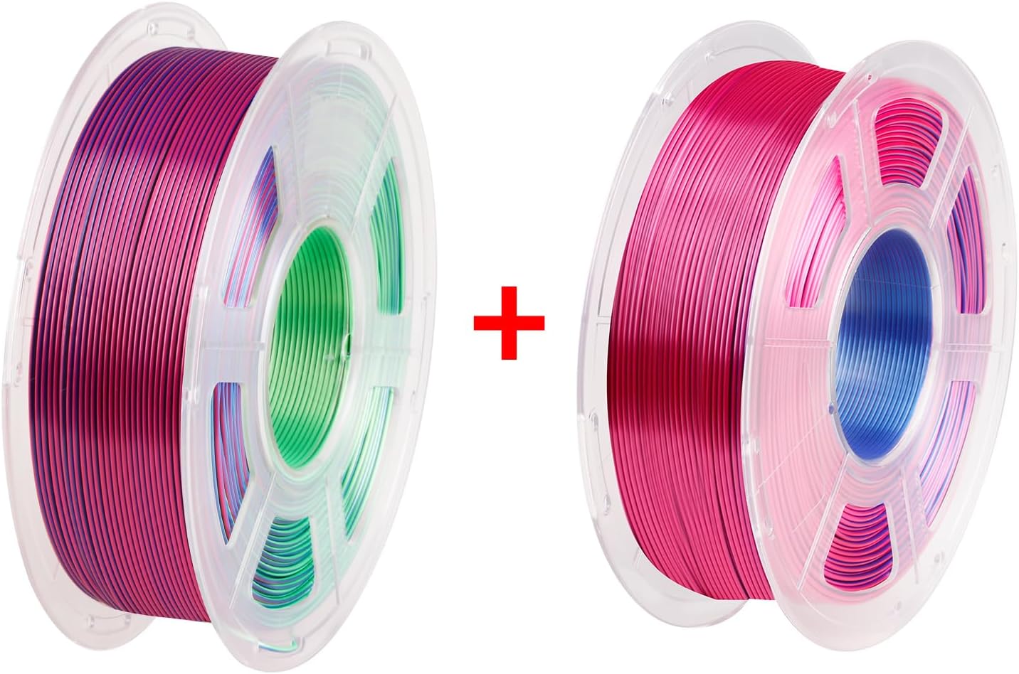 Amazon.com: （ Bundle Red Blue ANYCUBIC Silk Tri Color and Dual Color ...