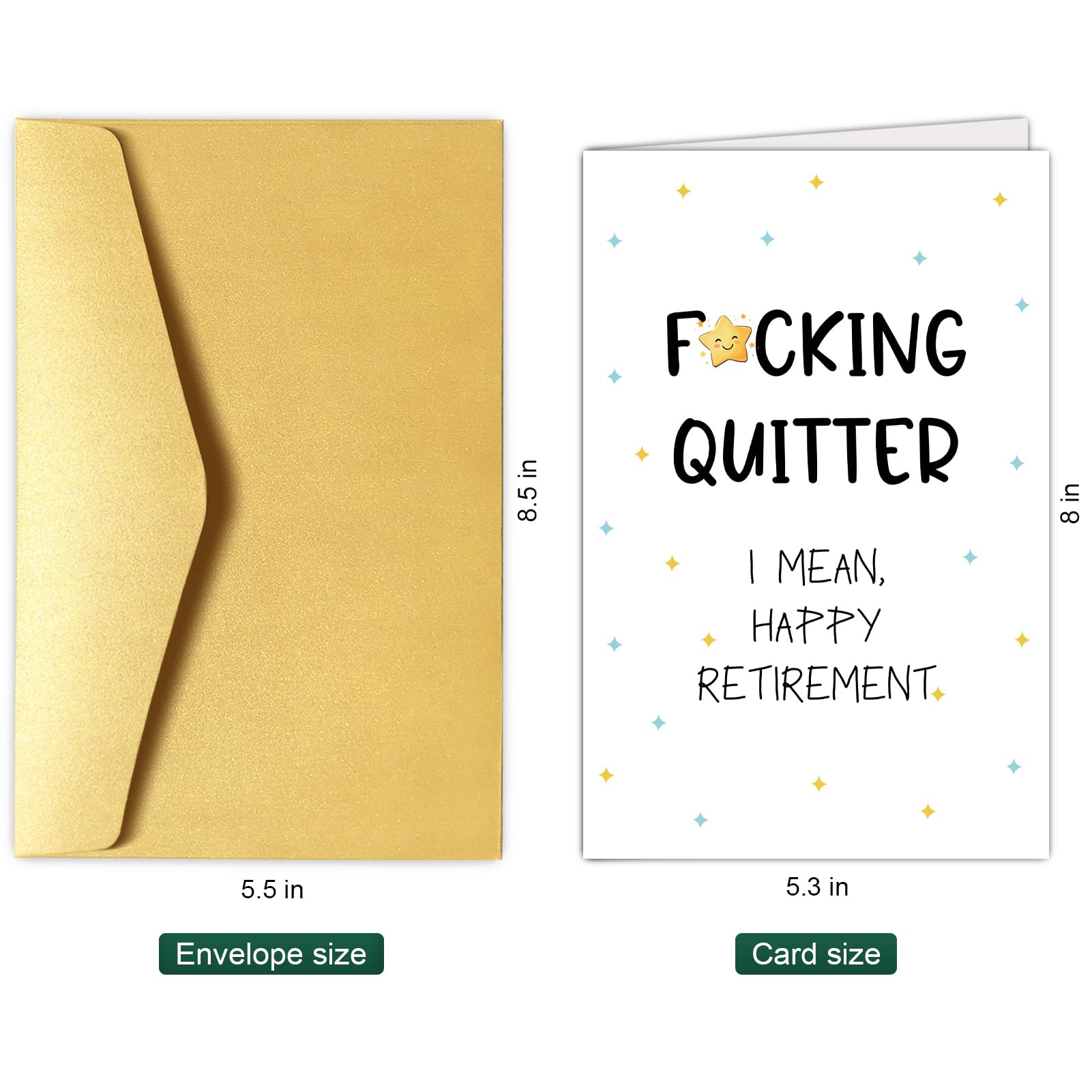 Snapklik.com : Funny Retirement Card For Men Women, Humorous Retiring ...