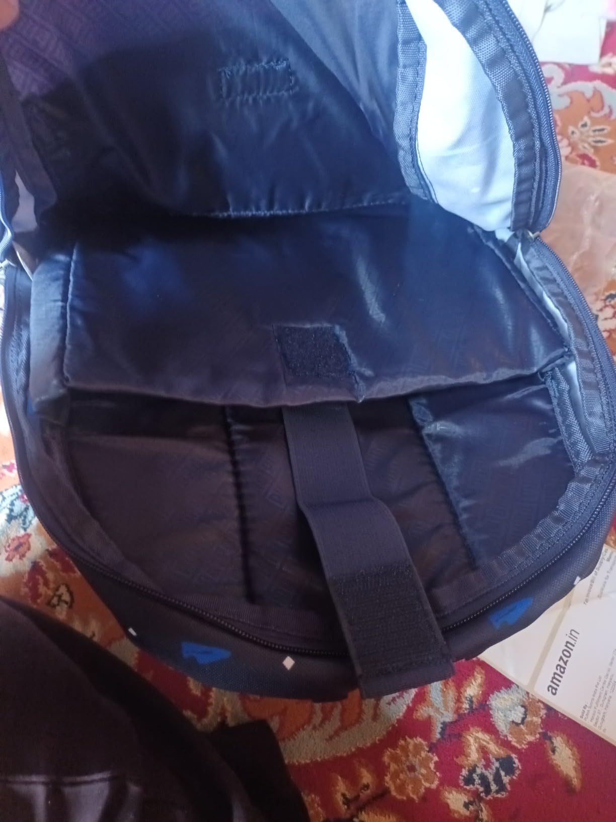 Puma Unisex-Adult Streak Backpack Ind Peacoat-Shoe Aop_7853902 (Blue ...