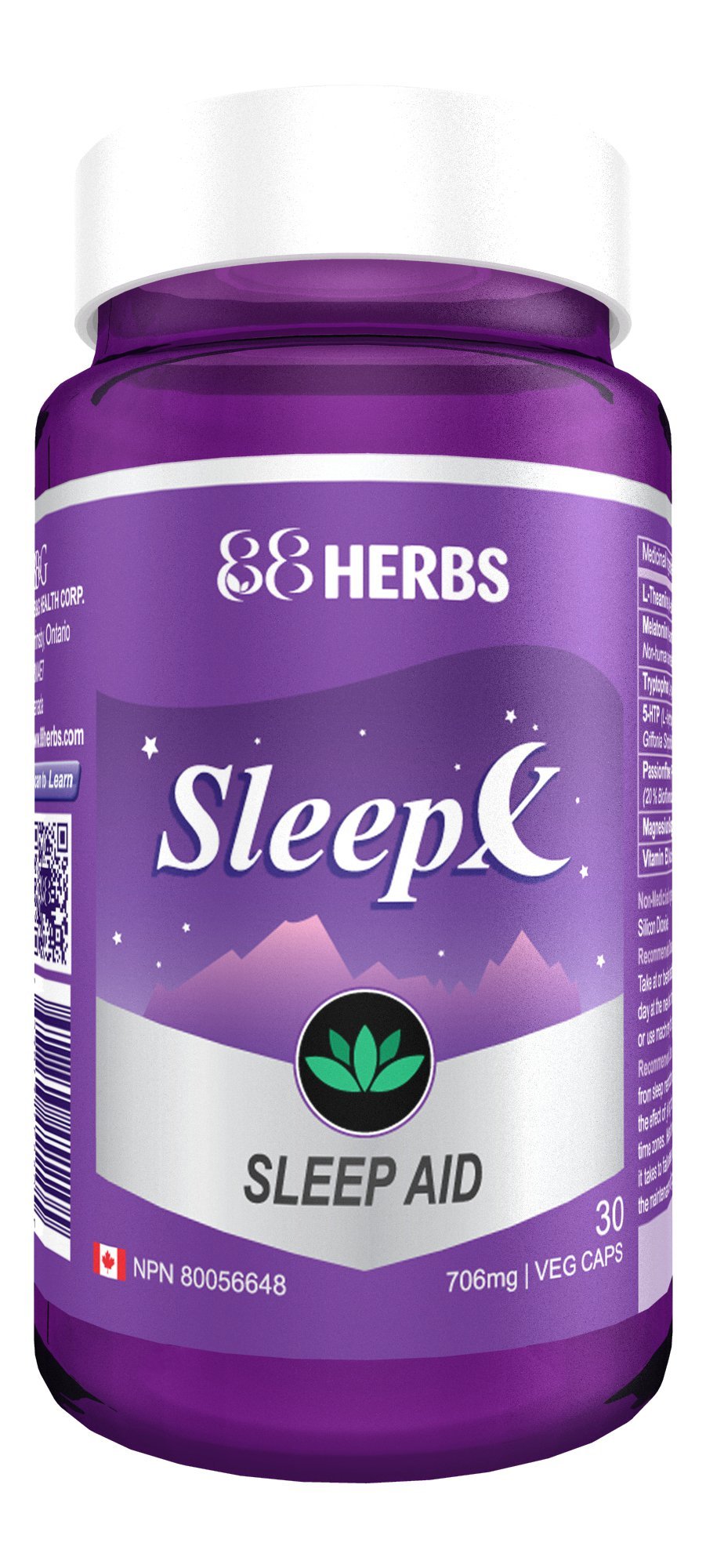 Sleep-X | Natural Sleep Supplement | Powerful Herbal Sleep Aid with ...